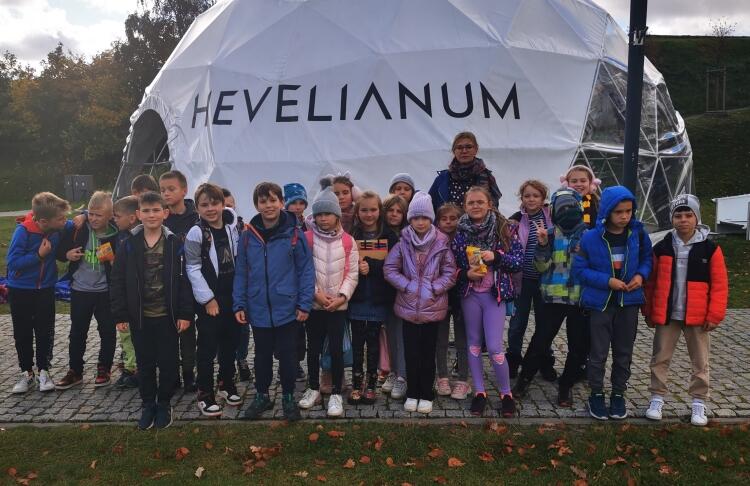 wycieczka do Hevelianum - Szkoła Podstawowa nr 2 w Pruszczu Gdańskim