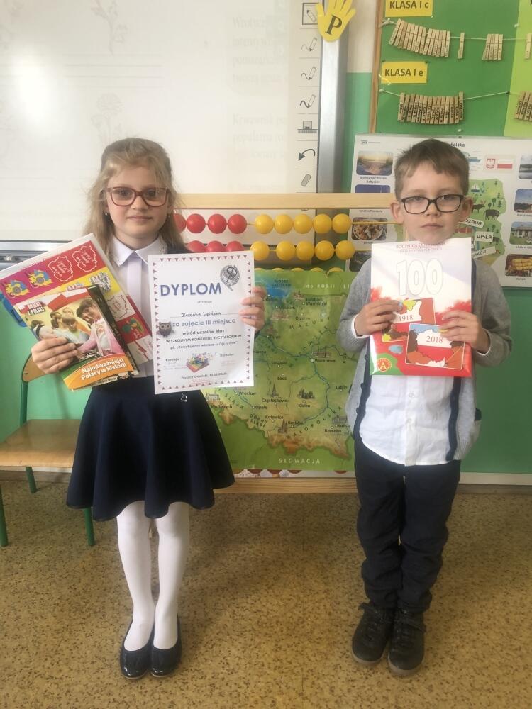 Klasowy Konkurs Czytelniczy oraz Konkurs recytatorski - klasy 1c. - Szkoła Podstawowa nr 2 w ...