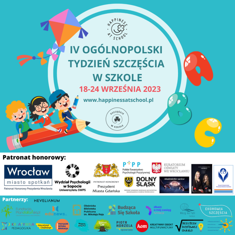 OGÓLNOPOLSKI TYDZIEŃ SZCZĘŚCIA - Szkoła Podstawowa nr 2 w Pruszczu Gdańskim