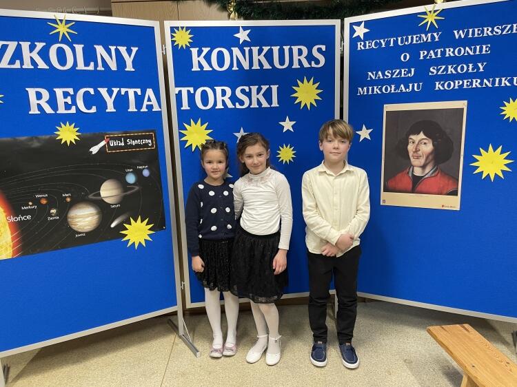 Szkolny Konkurs Recytatorski - Szkoła Podstawowa nr 2 w Pruszczu Gdańskim